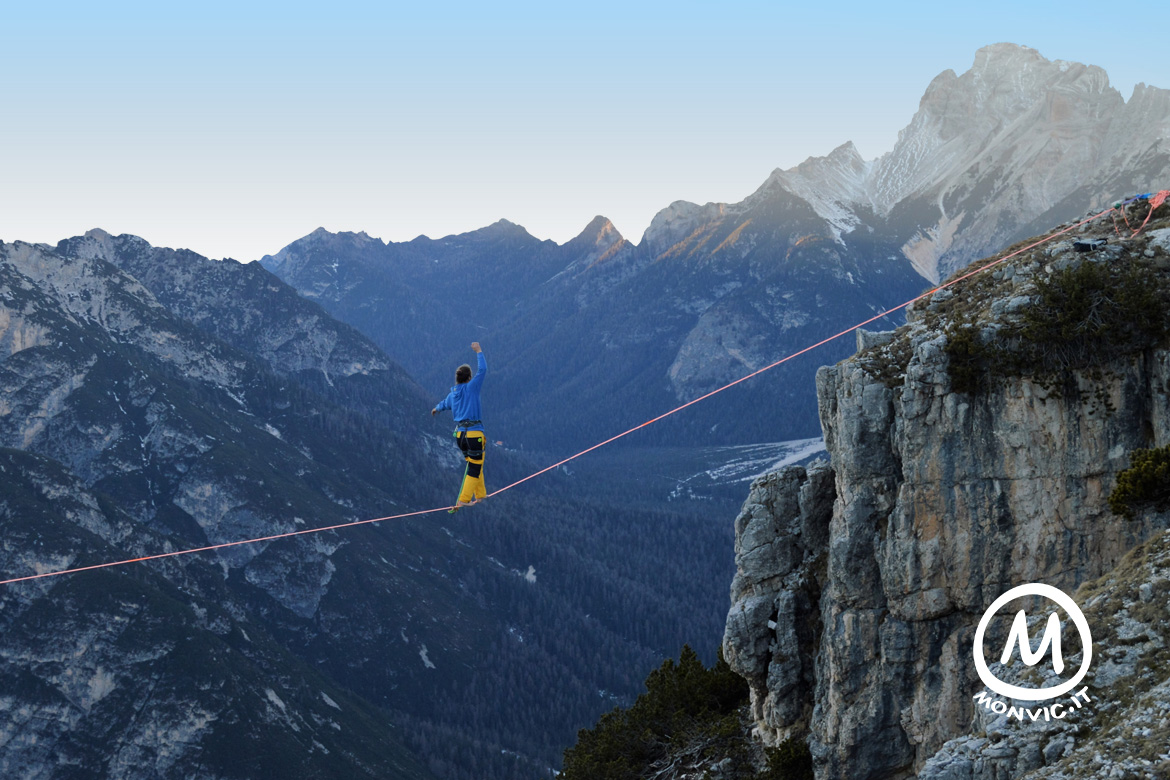 Slackline and highline... with Balance ⋆ MONVIC