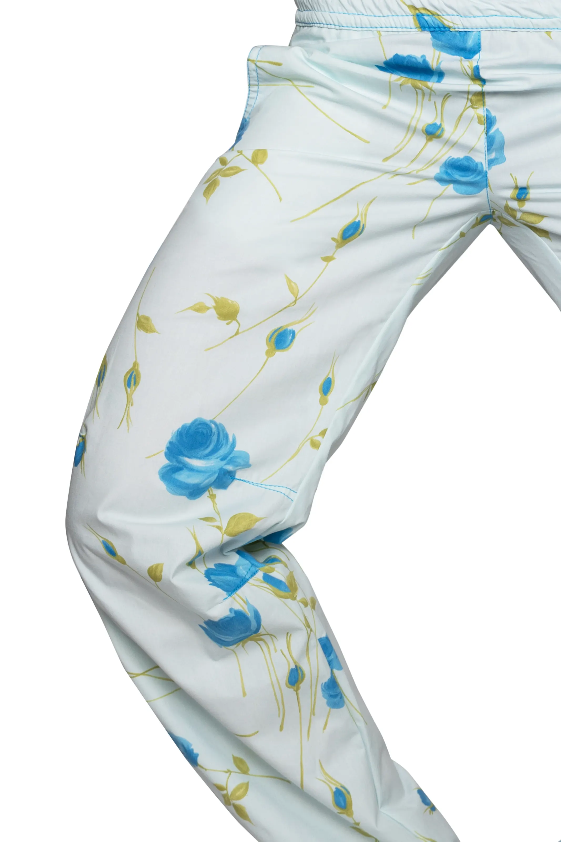 Pantalone floreale sportivo da donna VIOLET ⋆ MONVIC ⋆ Made in Italy with