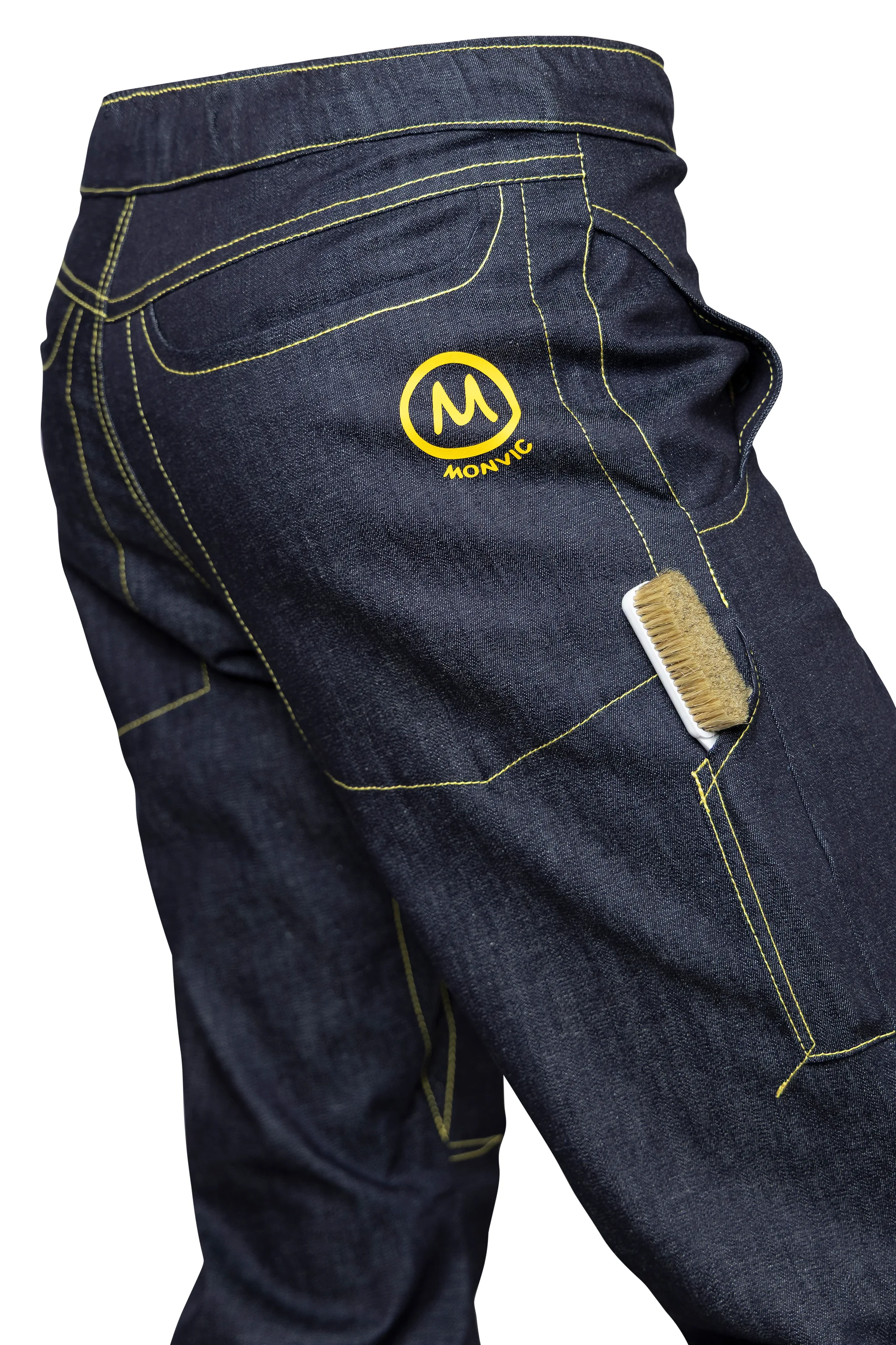Jeans arrampicata uomo CLYDE ⋆ Climbing Jeans ⋆ MONVIC ⋆ Made in Italy
