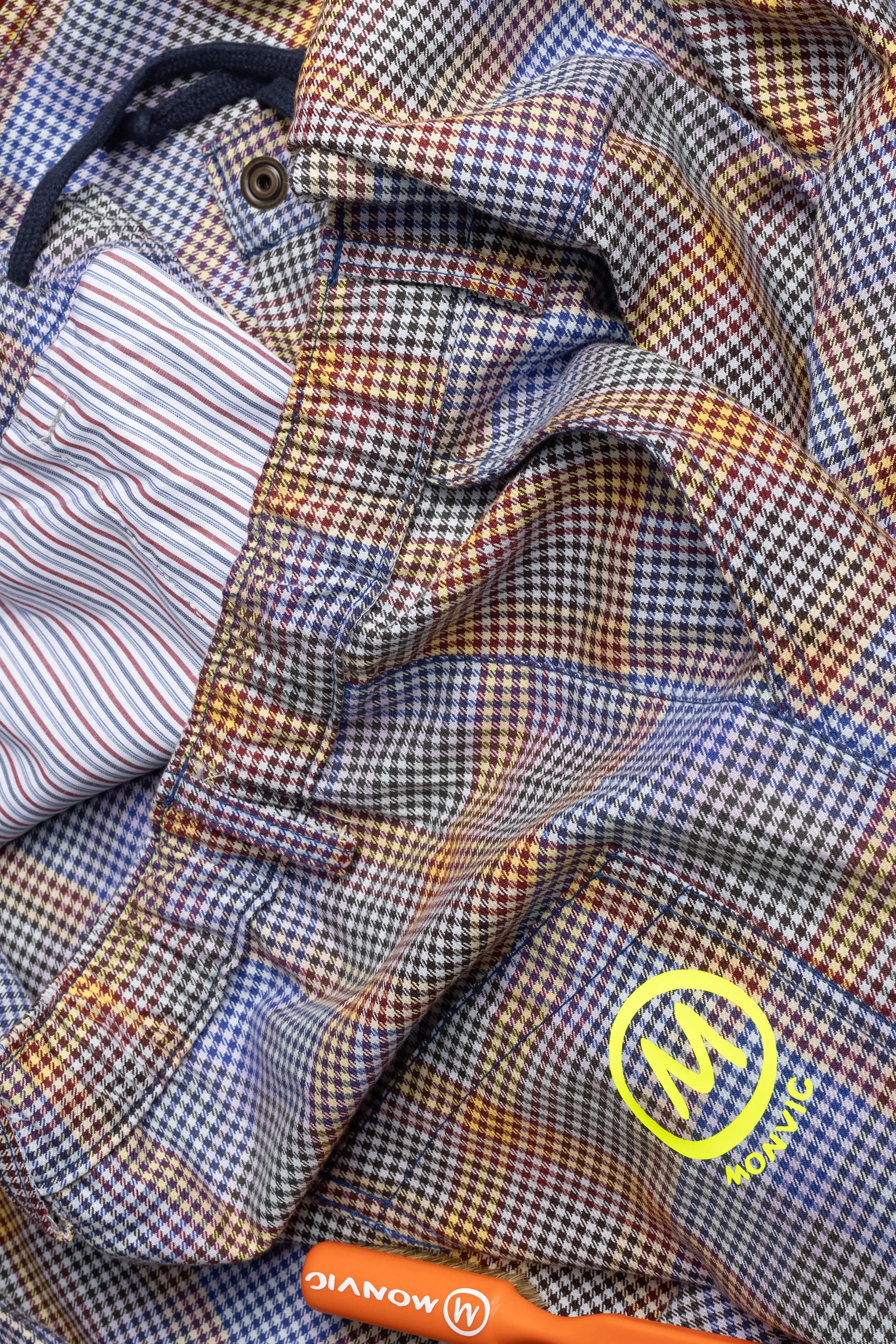 Men's trousers cotton tartan BILLY 2 ⋆ MONVIC ⋆ Sports and Climbing trousers